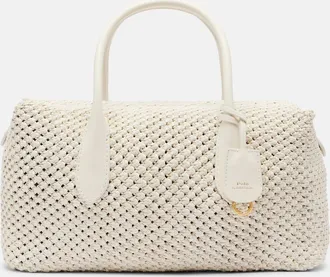 Polo Ralph Lauren Tote Bag Bellport aus Leder