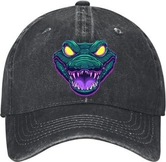 Generic Chapeau De Sport Habitats des Crocodiles Casquette Trucker Classique Casquette De Baseball Confortable Chapeau De Soleil pour P&ecirc;che Camping Plage
