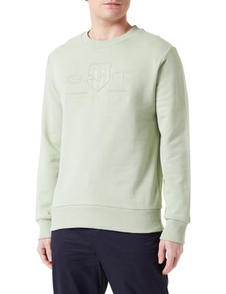 GANT REG Tonal Shield C-Neck Sweat