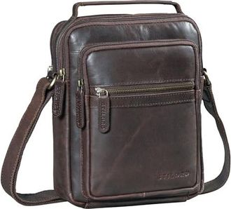 STILORD Lazzaro Sac Bandouli&egrave;re Homme Cuir Petit Crossbody Sac &agrave; &Eacute;paule pour Tablette 10,9 Messenger Bag &Eacute;l&eacute;gant Sacoche &agrave; Main pour Hommes Couleur:zamora - m
