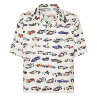 Philipp Plein Homme, Chemises, Multicolore, Taille: 2XL Racing Shirt