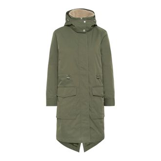 Part Two Femme, Manteaux, Vert, Taille: 36 FR Parka Beetle