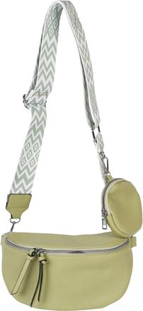 styleBREAKER Umh&auml;ngetasche 2-Teiliges Set Halbmond Crossbody Bag