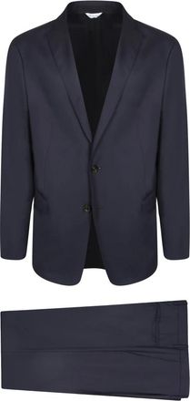 Boglioli Homme, Costumes, Bleu, Taille: XL Single Breasted Suits