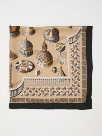 Ferragamo Foulard FERRAGAMO Femme couleur Chameau