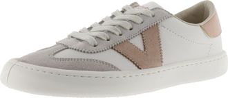 Victoria Low-Top Unisex Olmo Leder-Effekt Barefoot & Farbige & Spaltleder Teile Im Kontrast 1186100 für Erwachsene CUARZO 37