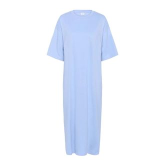 Kaffe KAedna 1/2 Sleeve Dress - - Dresses - Damen - Blau - L
