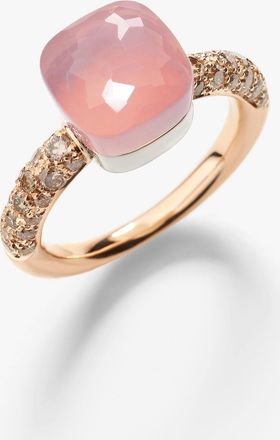 POMELLATO Bague Nudo Quarzo Rosa Petit