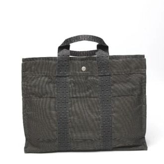 Herm&egrave;s Pre-owned Stoff totes - - Pre-owned - Damen - Schwarzk - ONE SIZE