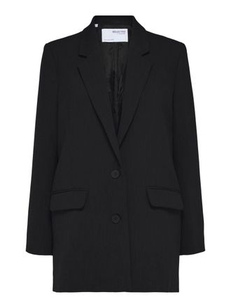 Selected Damen SLFRITA LS Relaxed Black NOOS Blazer, 38