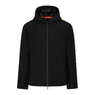 Suns Homme, Vestes, Noir, Taille: M Parka doubl&eacute;e avec fourrure synth&eacute;tique
