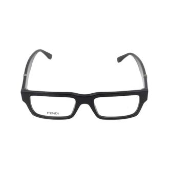 Fendi Diagonale optische Fassung - - Accessories - Damen - Schwarzk - 53 MM