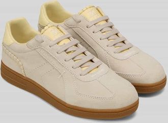 Marc O'Polo Sneaker aus Rindsnappa mit Kontrastsohle Modell CHARLIE W 1B