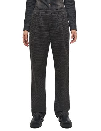 Mustang Jeans Damen Jeans Hose Style Pleated Women Chino