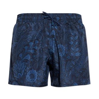 Etro Paisley Badeshorts - - Swimwear - Herren - Blau - S