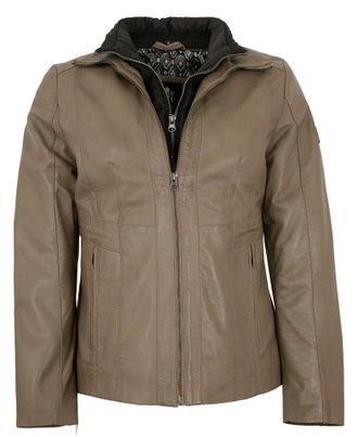 Otto Kern Lederjacke Beate OTTO KERN - Damen Lederjacke Lammnappa coffee