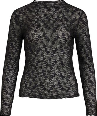 Vila Vifay Funnel Neck L/S Top - Noos