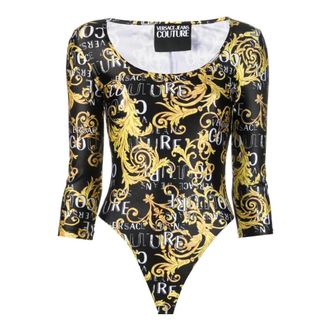 Versace Jeans Couture Stylisches Top - - Tops - Damen - Mehrfarbig - 2XS