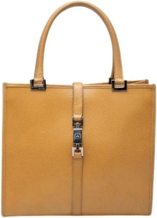 Gucci Sac Jackie Pre-owned - Femme - Pre-owned - Brun - Taille: ONE Size