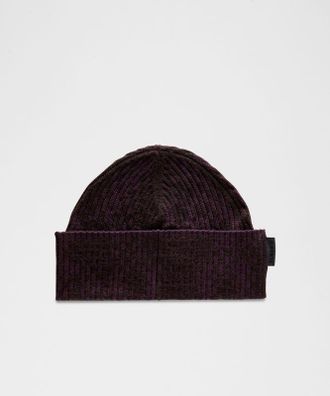 lululemon Beanie aus gerippter Merinowolle SLNSH Kollektion in From Afar Knit Jacquard Sequaio Muli