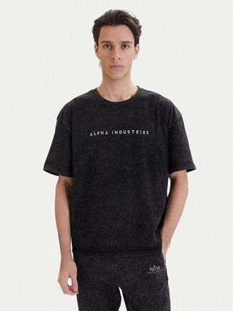 Alpha Industries Alpha Industries T-Shirt Acid Logo 258519 Schwarz Regular Fit