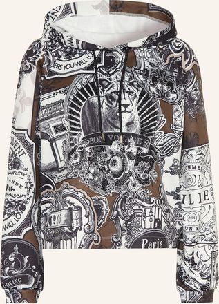Monari Monari Sweatshirt Mit Schmucksteinen schwarz