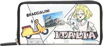 Braccialini Cartoline Zip Wallet - - Accessories - Damen - Mehrfarbig - ONE SIZE