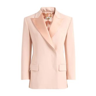 Elisabetta Franchi Damen, Jacken, Rosa, XSGr&ouml;&szlig;e