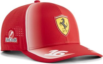 Puma Scuderia Ferrari Replica Leclerc Baseball-Cap, Accessoires, Rot, OSFA