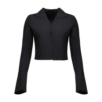 VSP Candis Baumwollhemd - - Blouses & Shirts - Damen - Schwarzk - L