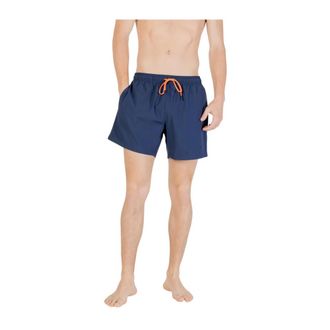 HUGO BOSS Homme, Maillots de bain, Bleu, Taille: 2XL Short de bain &agrave; lacets