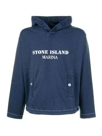 Stone Island Sweat-Shirts - Bleu