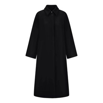 Herno Wollmantel - - Coats - Damen - Schwarzk - S
