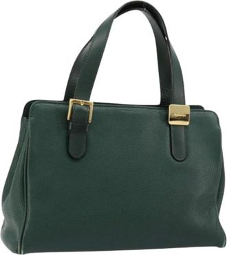 Burberry Sac &agrave; main Pre-owned - Femme - Pre-owned - Vert - Taille: ONE Size