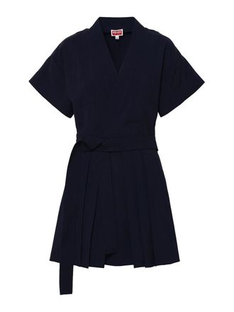 Kenzo Robe Courte - Bleu Foncé