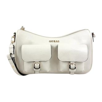 Guess Kassie Schultertasche - - Bags - Damen - Wei&szlig; - ONE SIZE