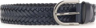 HUGO BOSS Homme, Accessoires, Bleu, Taille: 100 CM Ceintures Boss