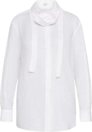 Marella Femme, Blouses et Chemises, Blanc, Taille: 40 FR Mlseditore-Camicia