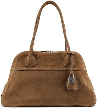 Miu Miu Sac Vivant en cuir su&eacute;d&eacute;