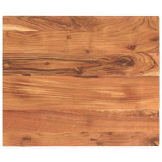 vidaXL Dessus de table 60x50x2,5 cm rectangulaire bois massif dacacia vidaXL