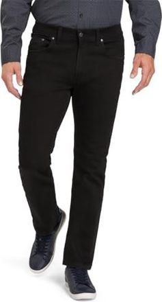 Pioneer Authentic Jeans Jean Rando pour homme - Coupe droite - Bleu denim délavé, Black Black Raw 6744 9800, 38W x 28L