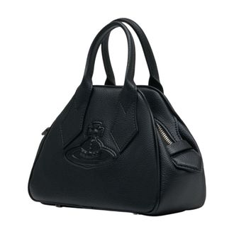 Vivienne Westwood Womens Yasmine Top Handle Bag Black Synthetic