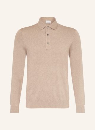 Profuomo Profuomo Strick-Poloshirt beige