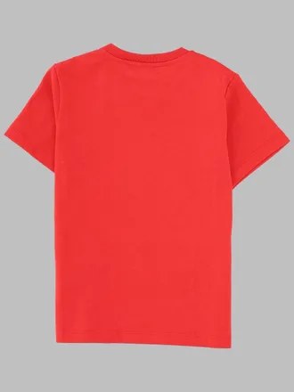 Balmain Pure Cotton T-Shirt - Red