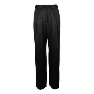 Rochas Femme, Pantalons, Noir, Taille: 42 FR Pantalon