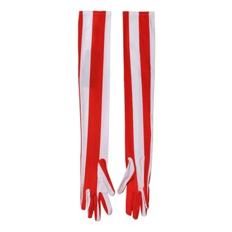Dolce & Gabbana Ellenlange Nylonhandschuhe - - Accessories - Damen - Mehrfarbig - ONE SIZE