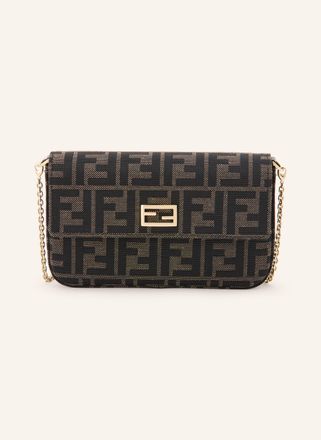 Fendi Umh&auml;ngetasche braun