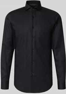 HUGO BOSS Slim Fit Businesshemd aus reiner Baumwolle Modell H-Hank-SP