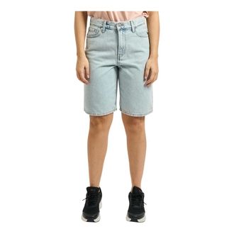 Calvin Klein Femme, Shorts, Bleu, Taille: W25 Denim Shorts