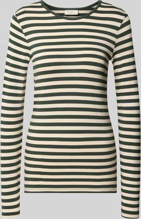 Freequent Skinny Fit Longsleeve aus Viskose-Mix Modell Liana